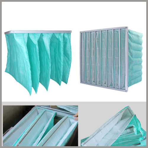 M5 to F8 Glass Fiber Pockets Filter,Filtres à air